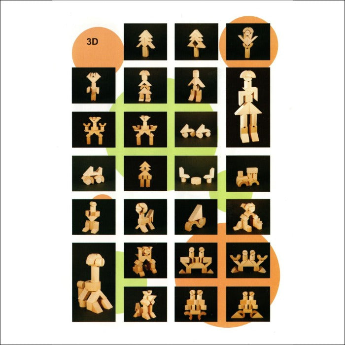 Wooden puzzle blocks for families - Tsumiki – Inspiration Toys