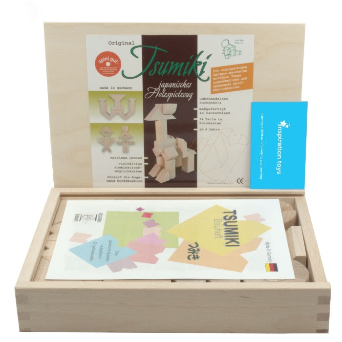 Wooden puzzle blocks for families - Tsumiki – Inspiration Toys